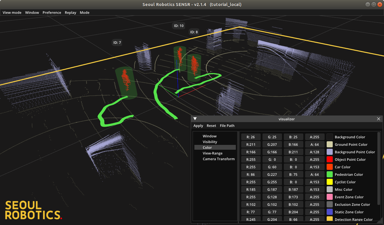 Runtime mode | Welcome to Seoul Robotics